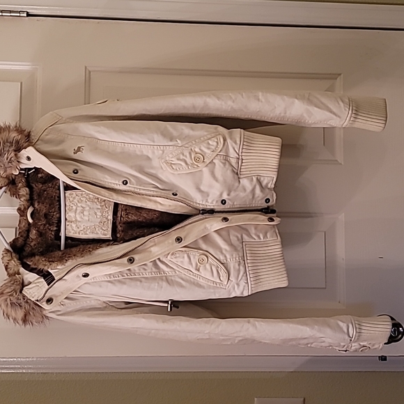 Abercrombie & Fitch | Jackets & Coats | Abercrombie And Fitch Fur Lined ...